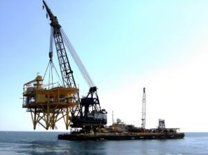 Our Fleet of Derrick Barges | Shore Offshore Services