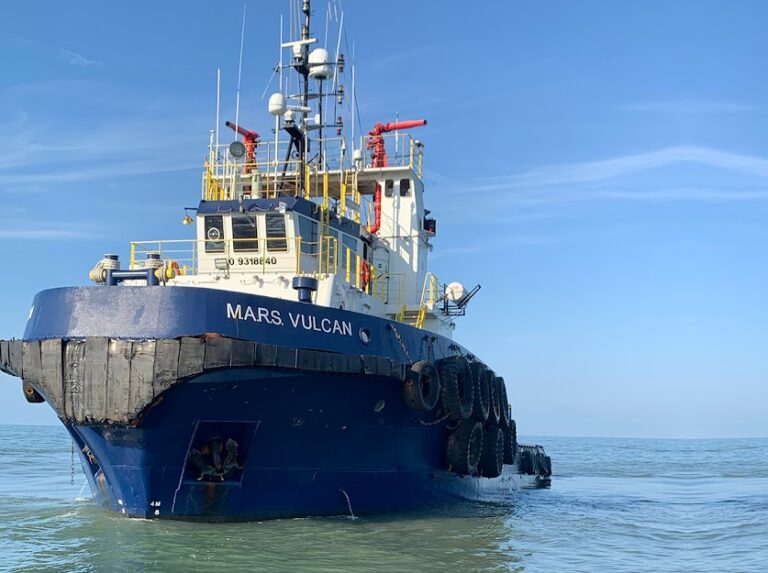 Our Fleet of Derrick Barges | Shore Offshore Services